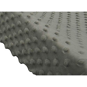 BlueSnail Ultra Soft Minky Dot Changing Pad Cover 2 Pack (Gray+White, 2 Pack)