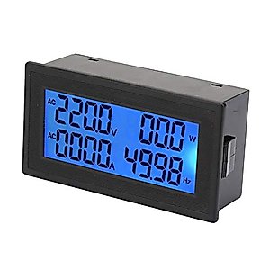 Ampere Meter, YB5140DM 0~20A 60~500V Voltmeter Multi Function AC Digital Ammeter Current Meter
