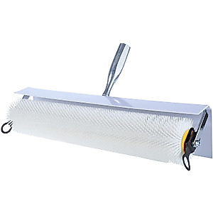 YaeTek Spiked Screeding Compound Roller, 19"x 1" Inch Remove Bubble Smooth Level Screed Surface Flooring Latex Self Levelling Spiked Compound Screed Floor Roller