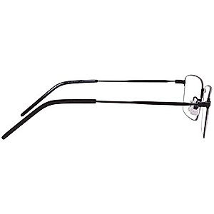 SAINT LAURENT Saint Laurent SL 413 WIRE 002 Black Metal Rectangle Eyeglasses 55mm,55-16-145