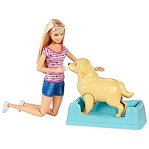 Barbie Newborn Pups Doll & Pets