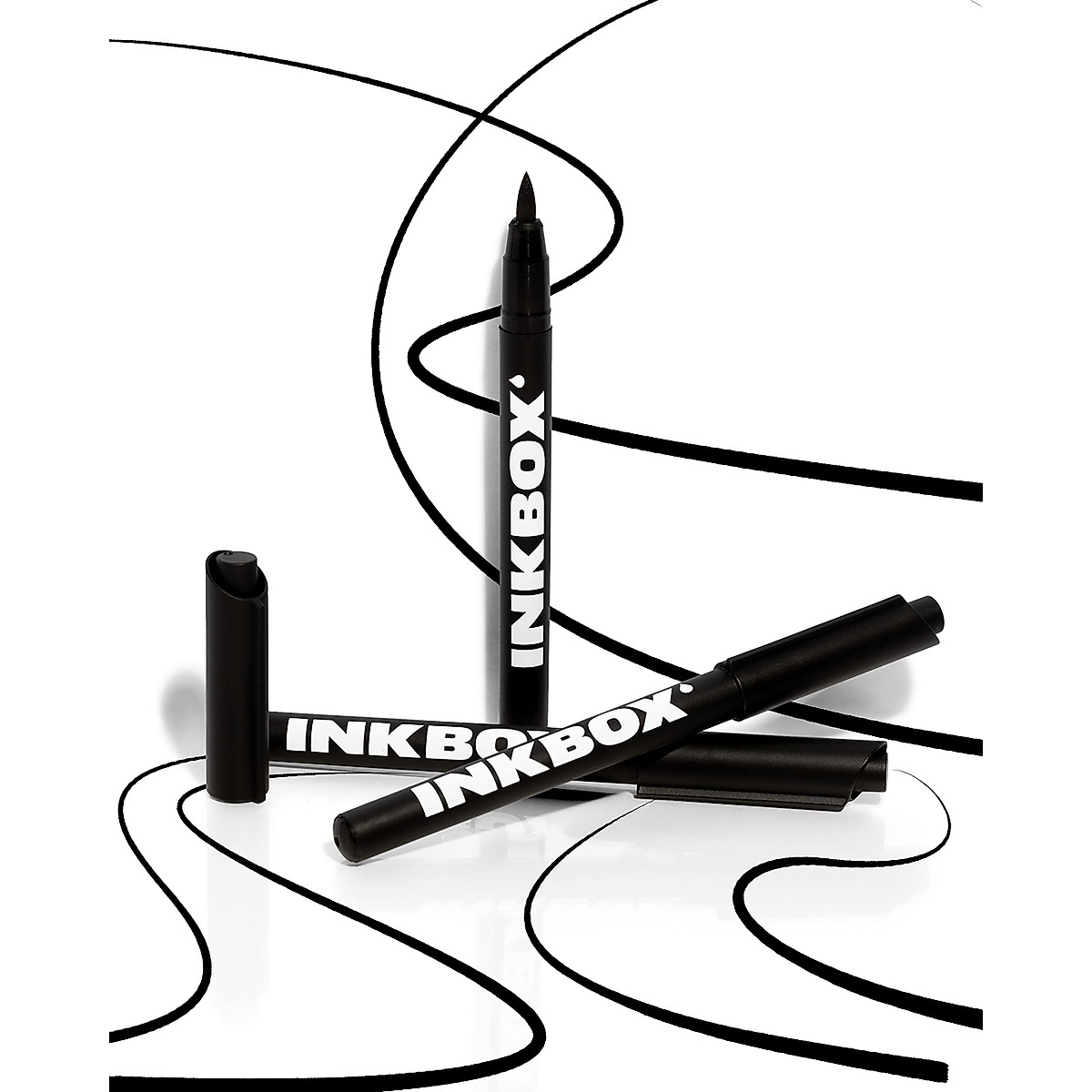 Inkbox Freehand Tattoo Marker - Medium, Draw on Skin, Long-Lasting 1-2 Weeks, Temporary Tattoo Pen, For All Artists, Water Resistant For Now Ink - Fades Naturally, 1-Pack - Medium-Tip Marker