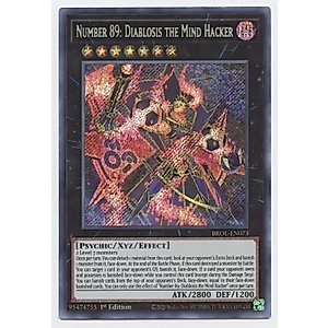 Number 89: Diablosis The Mind Hacker - BROL-EN073 - Secret Rare - 1st Edition