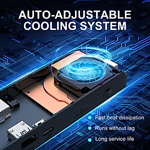 AIOEXPC Mini PC Stick Intel Celeron N4020 2.8GHz Windows 11 Pro 8GB DDR4 128GB SSD Mini Compute Stick Support 4K HDMI, 2.4G/5.0G WiFi, Gigabit Ethernet, Cooling System, Bluetooth 4.2, USB 3.0