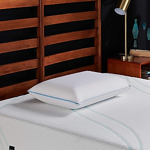 Tempur-Pedic Cloud Breeze Dual Cooling Pillow (King) and TEMPUR-Protect Pillow Protector (King)