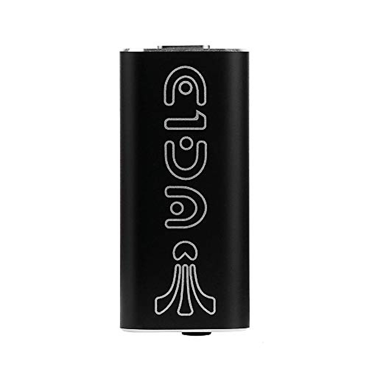 Linsoul E1DA 9038D6K USB Portable Headphone Amp with 3.5mm Jack Output, DAC+HPA, Black Laser-Engraved Aluminum Case, Type C-C Cable