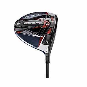 Cobra Golf 2021 Radspeed Driver Matte Peacoat-Red (Men's Left Hand Fujikura Motore XF3 Stiff Flex 10.5) Standard