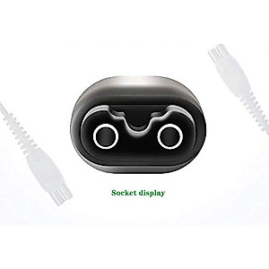 Charger Replacement for Philips-Norelco-HQ8505 Norelco 7000 5000 3000 Series Electric Shaver Razor, Aquatec, Arcitec, Multigroom Beard Trimmer & More 15V AC Adapter Power-Supply Cord (Model:HP-1505)