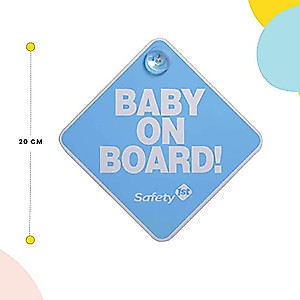 Safety 1st Baby On Board Sign, Blue