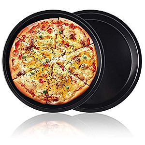 LaiYHe, 12" Pizza Pan Professional Premium Deep Dish Non-Stick Bakeware, 12-Inch