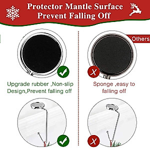 ZHENJIER 5 Pack Purse Hook Hanger, Metal Hook Long Handbag Hanger for Table Desk,Portable Bag Holder Under Counter Handbags Hook for Women Girl