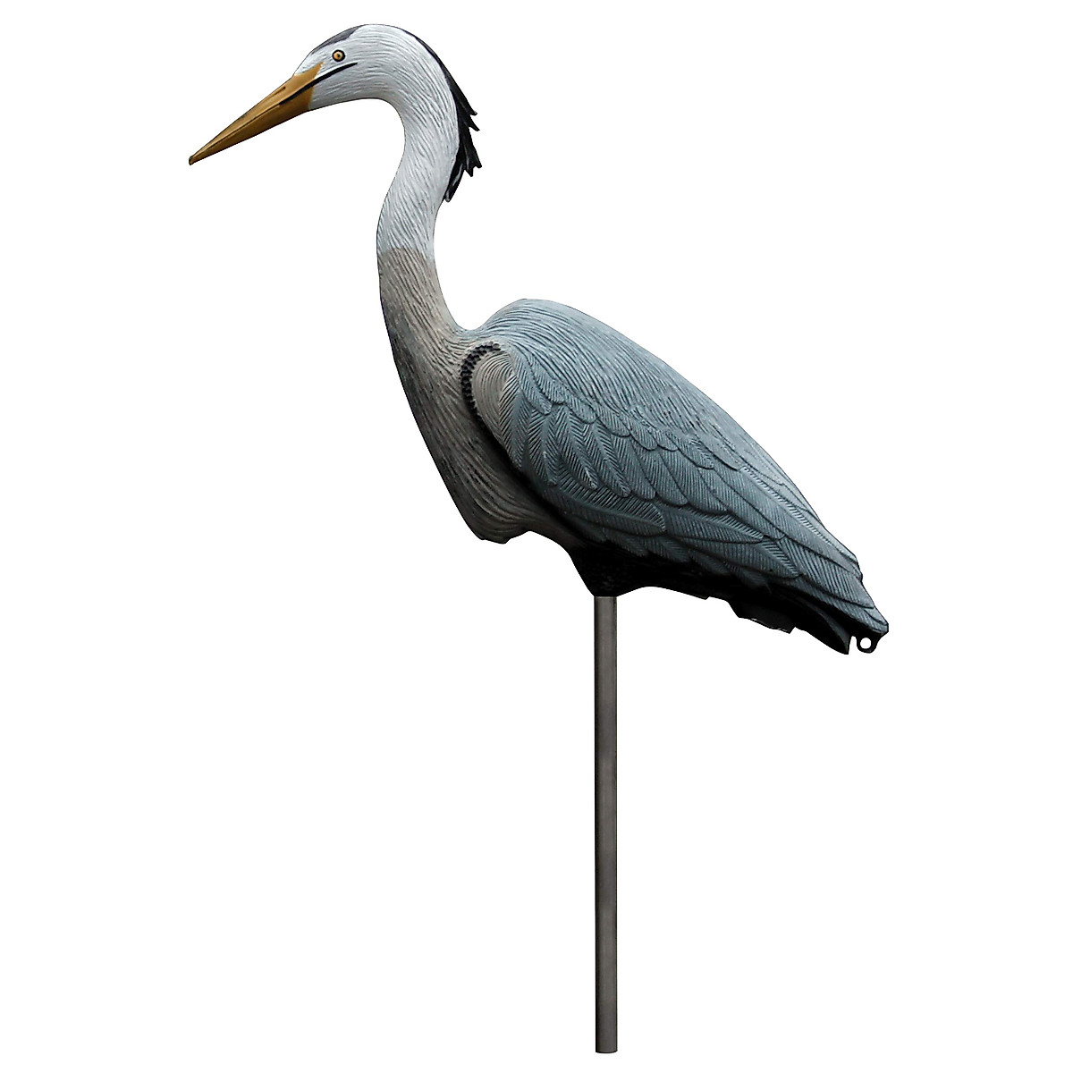 Flambeau Outdoors 5960CD Great Blue Heron Decoy, Includes Metal Stake - 1-Pack