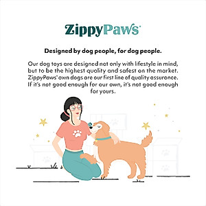 ZippyPaws Jigglerz - Dog Squeaky Toys to Keep Them Busy, Funny Food Plush for Small, Medium, & Large Dogs, Cute Stuffed Puppy Toy, Pet Product, Gift for All Breeds, Interactive Squeaker - Duck