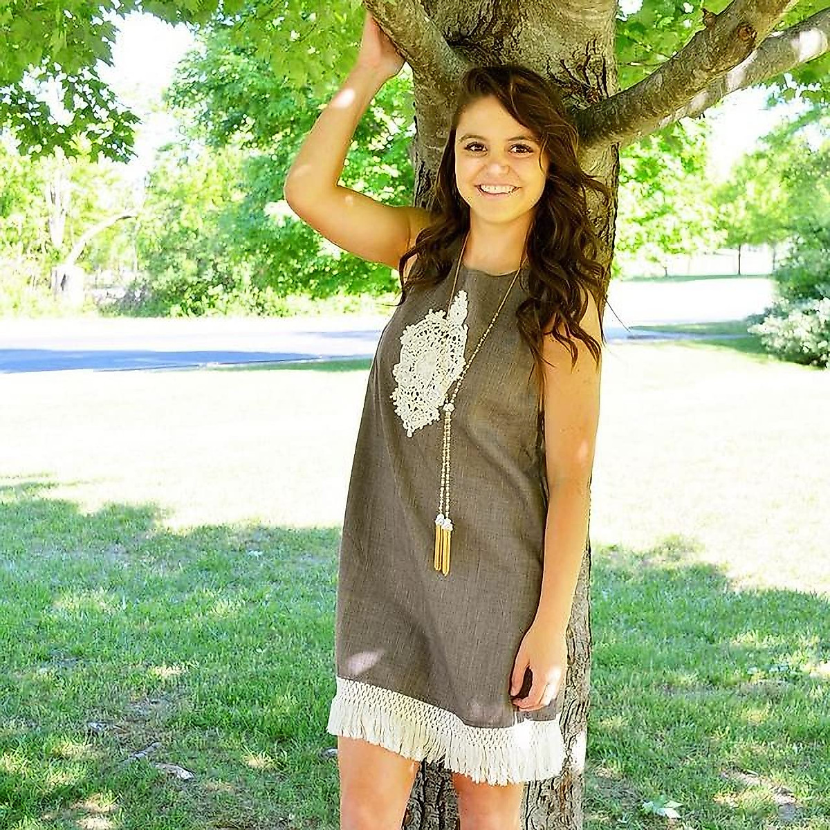 10 Yards Cotton Tassel Fringe Trim - AWAYTR 5 Inches Wide Sewing Fringe Trim for DIY Curtain Clothing Dress Pillow Craft Ribbon (Beige,12cm)