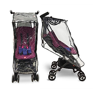 SeedFuture Stroller Rain Cover for GB Pockit, Stroller Accessories for GB Pockit 3S 2S 3C Plus, Windproof and Waterproof Pushchair Pram Raincoat