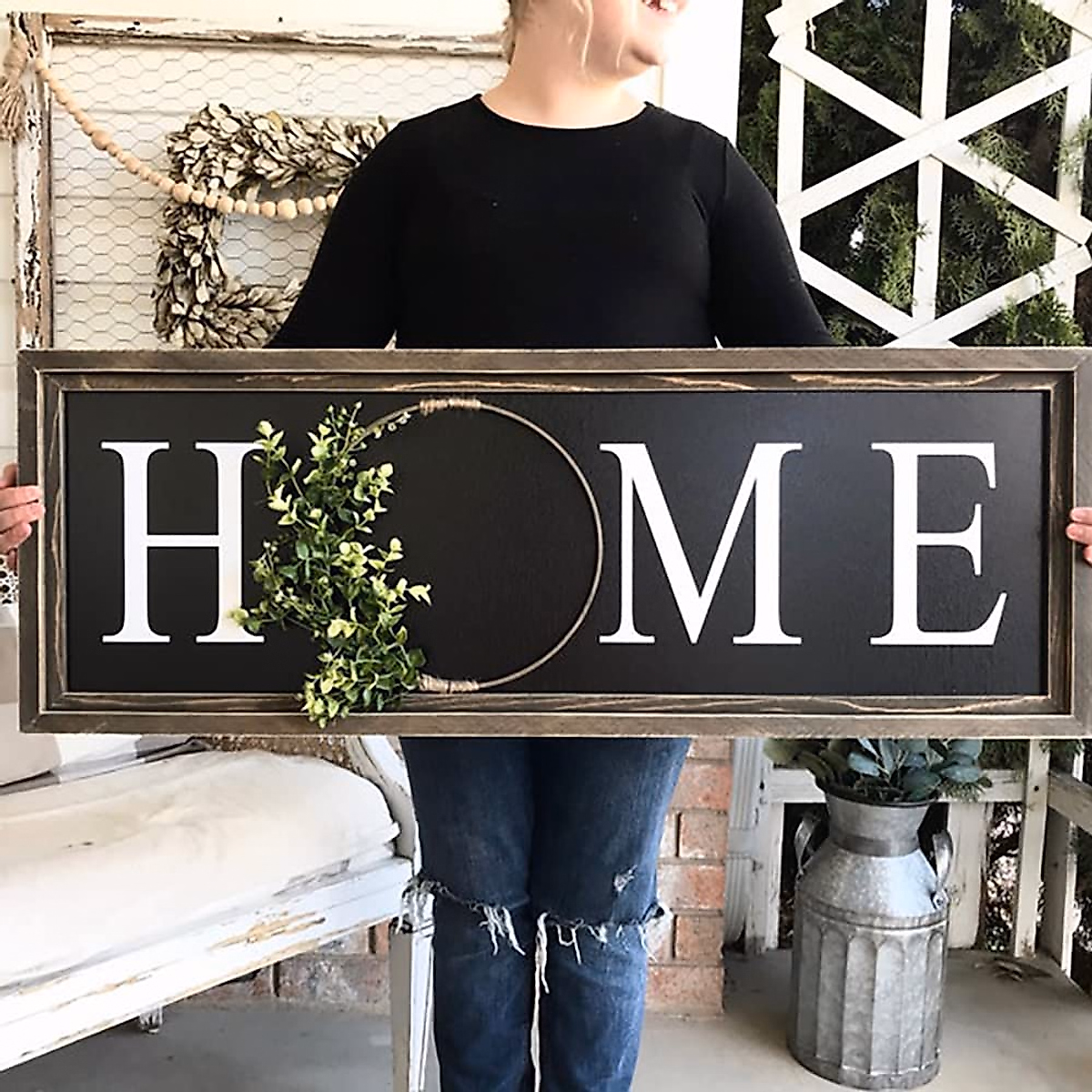 Welcome Stencils for Painting on Wood Farmhouse Stencils for Painting Plastic Welcome Stencil Letter Word Painting Stencils for Wall Wood Porch Sign