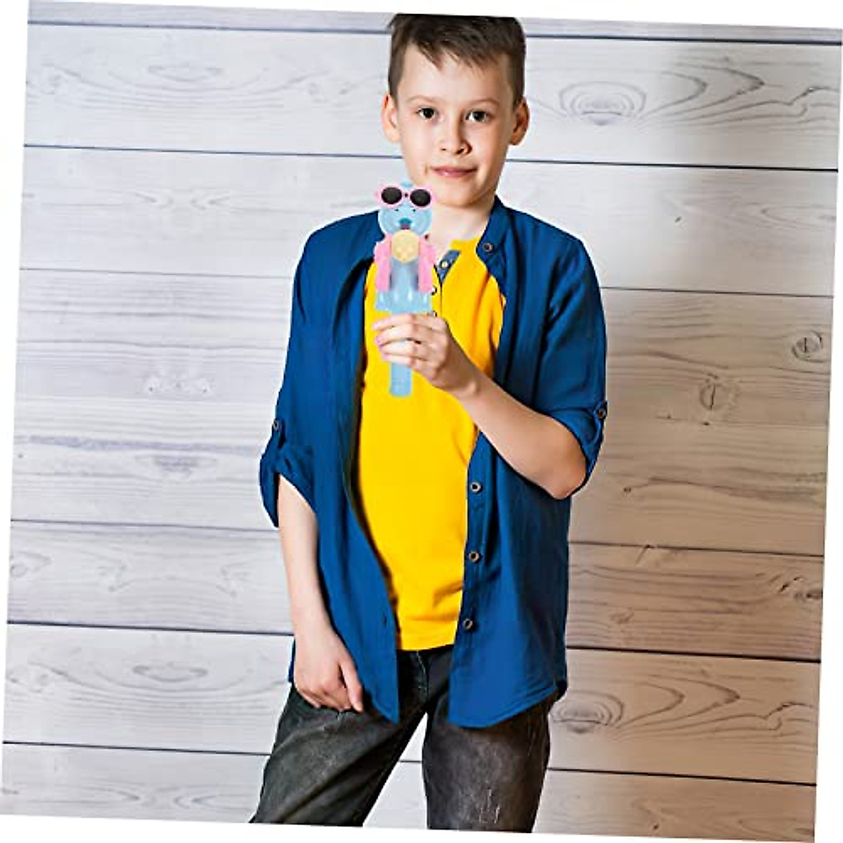 VILLCASE Lollipop Machine Destress Gifts Chrismas Candy Wand Toy Christmas Lollipop Robot Lollipop Holder for Kids Sugar Storage Toy Lollipop Holder Robot Creative Lollipop Robot Toys Child