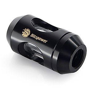 Bitspower G1/4" in-Line Filter, Matte Black