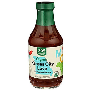 365 by Whole Foods Market, BBQ Sauce Kansas City Organic, 18 Ounce