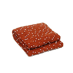 Matissa Newborn Baby Photography Prop Baby Girl/Boy Mohair Swaddle Wrap Blanket (Burnt Orange)