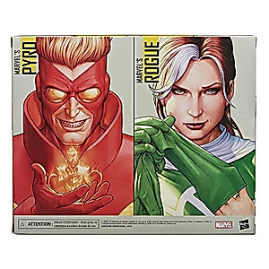 X-Men Marvel Legends: Pyro and Rogue 6 Inch Action Figure 2-Pack