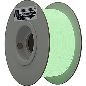 MG Chemicals PLA30SGN1 Super Glow - Natural PLA 3D Printer Filament, 2.85 mm, 1 kg Spool