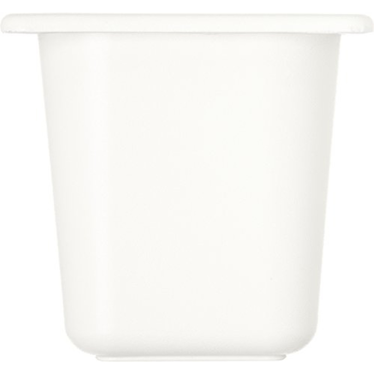 CFS CM110402 Coldmaster ABS Standard Sixth-Size Food Pan, 1.6 qt. Capacity, 6.84" x 6.25" x 5.91", White