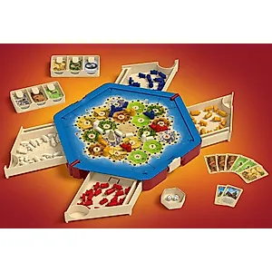 CATAN Traveler COMPACT EDITION Board Game - Settle, Trade, and Build on the Go! Strategy Game, Family Game for Kids and Adults, Ages 10+, 2-4 Players, 60 Minute Playtime, Made by CATAN Studio