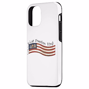 iPhone 13 4th Of July Motif For Patriotic Women Vintage American Flag Case