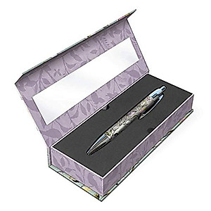 Punch Studio with Boxed Pen with Birds, Black (43824)