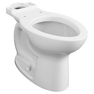 American Standard 3717A001.020 Cadet 3 FloWise Tall Height Elongated Toilet Bowl Only, White