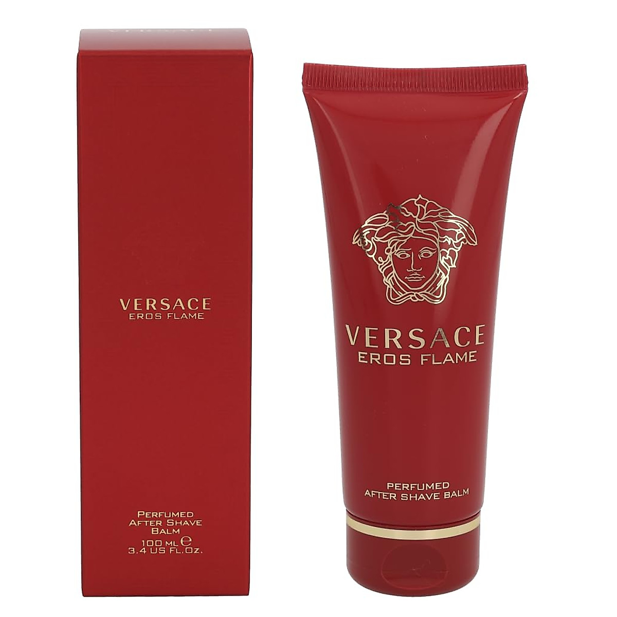 Versace Eros Flame After Shave Balm for Men – 3.4 Ounce