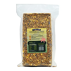 Forager's Feed Black Soldier Fly Larvae Sustainable Cake Mix for Chicken Health, 2.5 Lbs. Bag