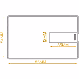 Bulk USB Flash Drive 128GB The Starry Night Business Card Credit Card Bank Card Shape Flash Drives (Money)