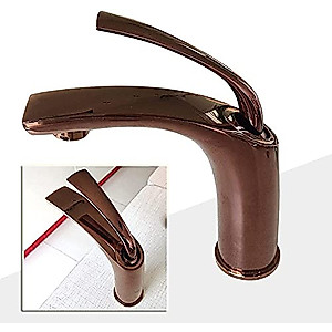 ZHANGYUEFEIFZ Bathroom Sink Faucet Sink Faucet Bathroom Basin Faucet Solid Brass Sink Faucet Hot and Cold Single Lever Countertop Toilet Faucet (Color : Style 22)