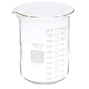 Pyrex 1000-1LCNpk Griffin Low Form 1000 mL Beaker Graduated 6Pk (Pack of 6)