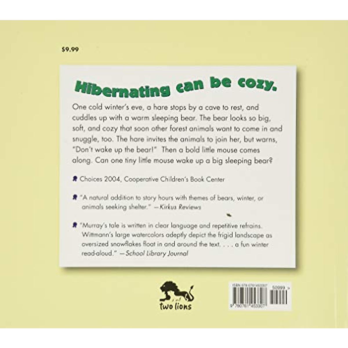 Don't Wake Up the Bear!