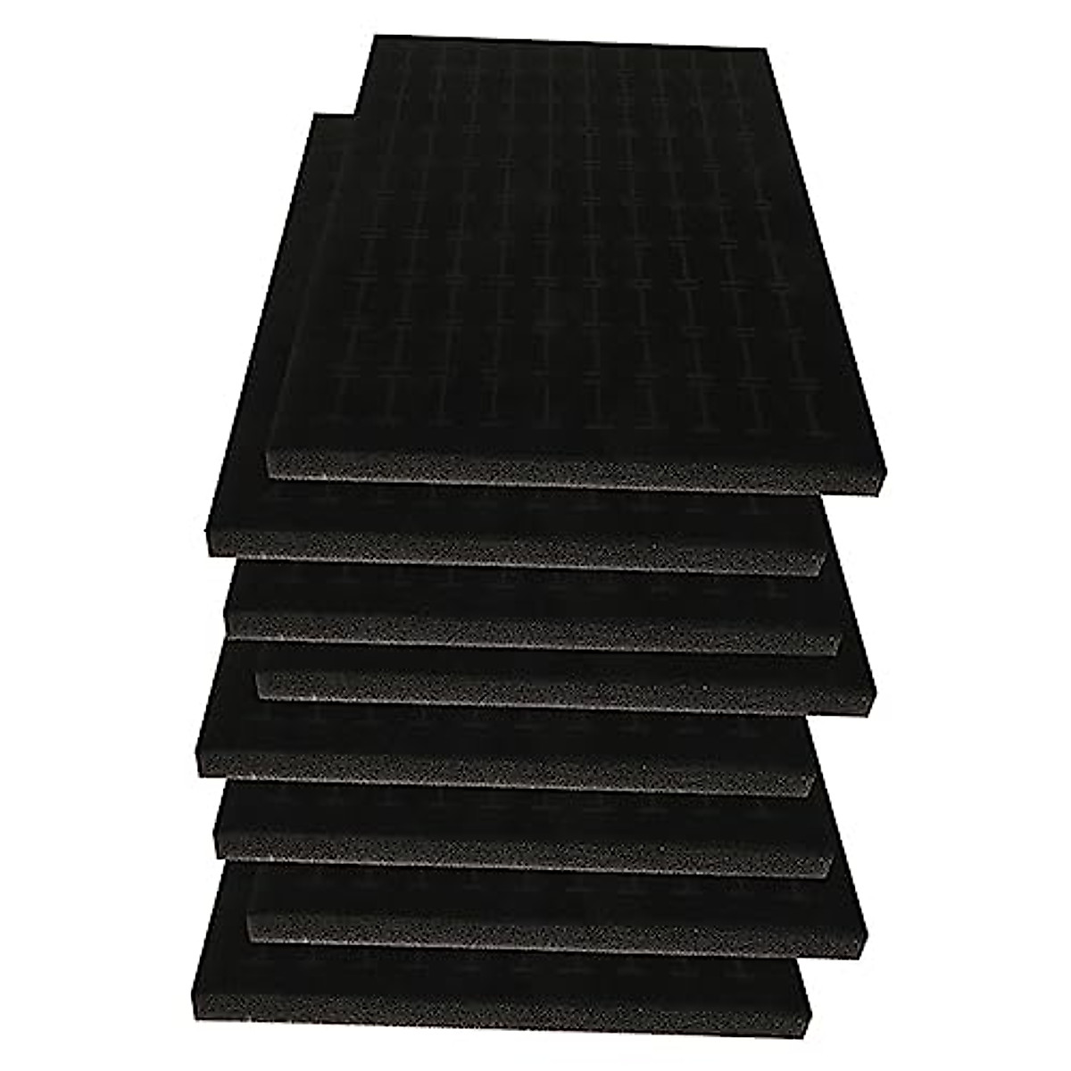 Zerodeko 16 Pcs Jewelry Box jewelry insert liner jewelry insert tray jewelry trays insert display mat jewelry display pad earring jewelry insert ear ring holder earrings Organizer sponge