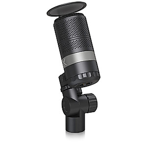 TC-Helicon GoXLR MIC Dynamic Broadcast Microphone with Integrated Pop Filter, Black