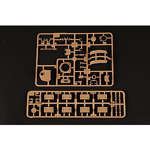 Hobbyboss 82953 1/72 Tank Hunter Railcar 51 Model Kit, Multi-Coloured