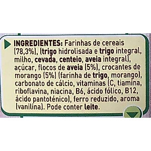 Nestum Cereal with Oats and Strawberries