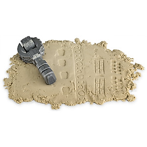 CoolSand Advanced Building Sand Molds and Tools Kit - Works with All Other Play Sand Brands - 37 Pieces Includes: Castle, Bricks and Walls Molds, and Tools - Sand Not Included