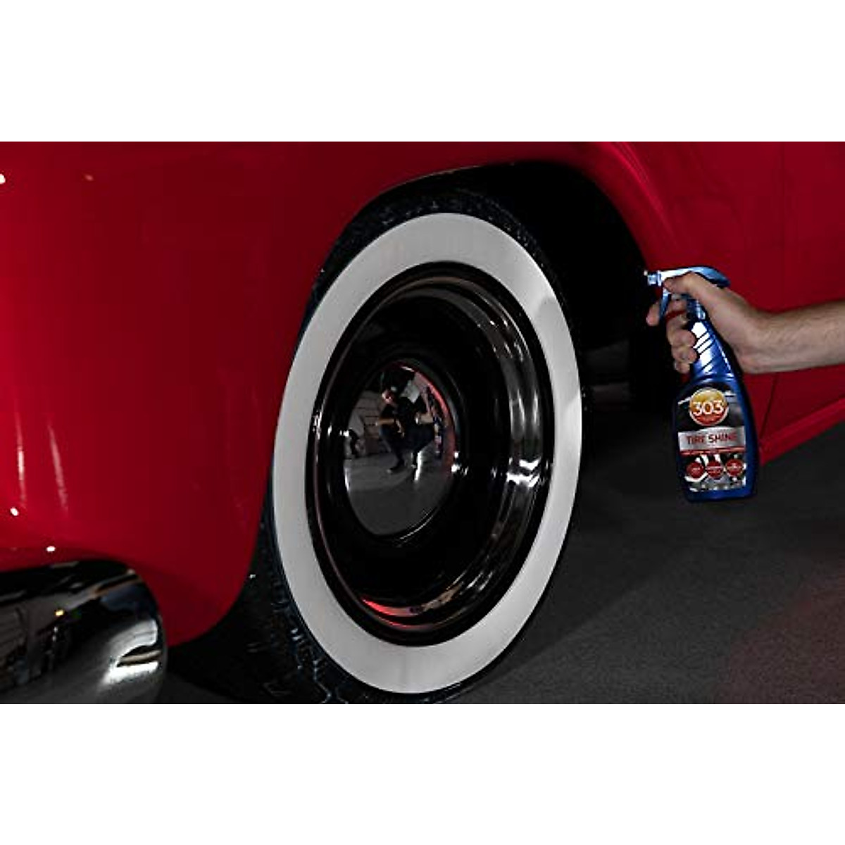 303 High Gloss Tire Shine & Protectant - Long-Lasting, Water-Based Formula - Superior UV Protection - No Harmful Silicones - Prevents Cracking - 16 fl. oz. (30395CSR) Packaging May Vary