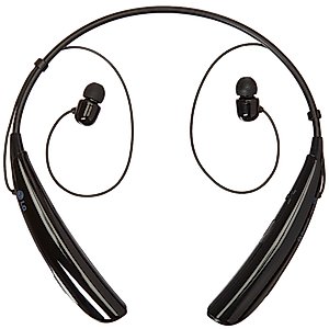 LG Tone Pro HBS-750 Bluetooth Stereo Headphones with Microphone - Black (Renewed)