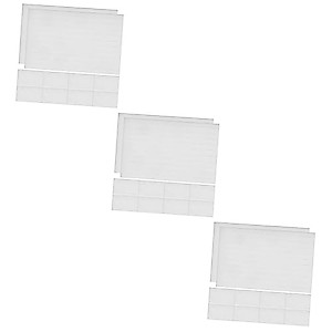 Alipis 30 pcs jewelry box pad ring foam insert ring insert trays earrings showcase trays showcase display trays ear stud pad drawer tray ring display pad sponge white mosaic ring holder