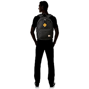 Everest Vintage Backpack, Black, One Size