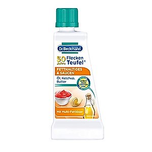 DR. BECKMANN Stain Devil: Fat, Oil & Sauces/Ketchup remover (50ml / 1.7fl oz Bottle)