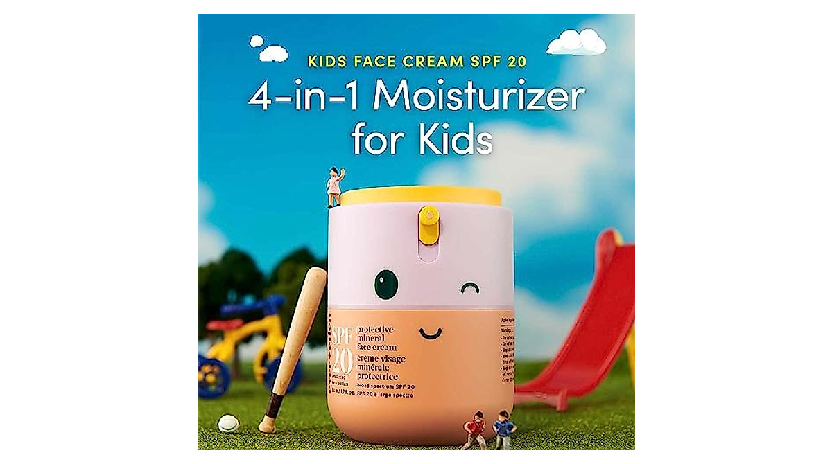 Evereden Kids Face Cream with SPF 20 | Natural & Plant-Based Moisturizer