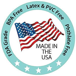 Brilli Baby Cup Catcher Patented Safety Tether Strap, Attach Sippy Cups, Bottles, Toys, Pacifiers to Stroller, High Chair, Car Seat, Made in USA, Food Grade, Dishwasher Safe (Lavender)