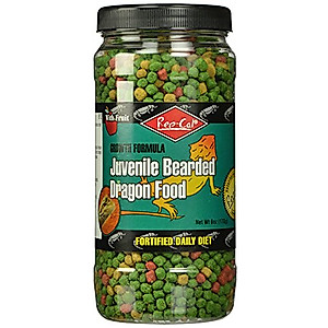 Rep-Cal Srp00812 Juvenile Bearded Dragon Pet Food, 6-Ounce